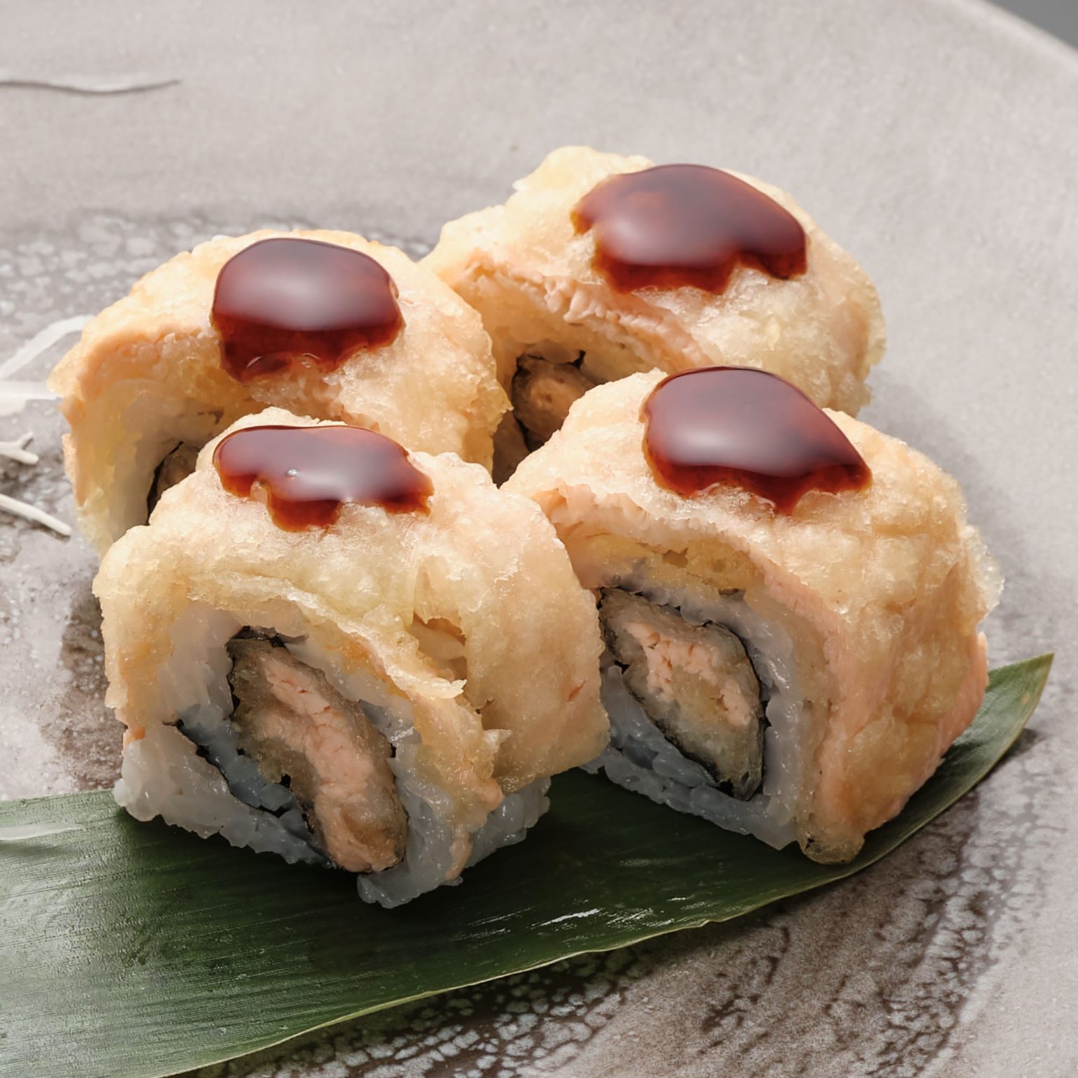 Salmon Tempura Teriyaki Roll - Shodai